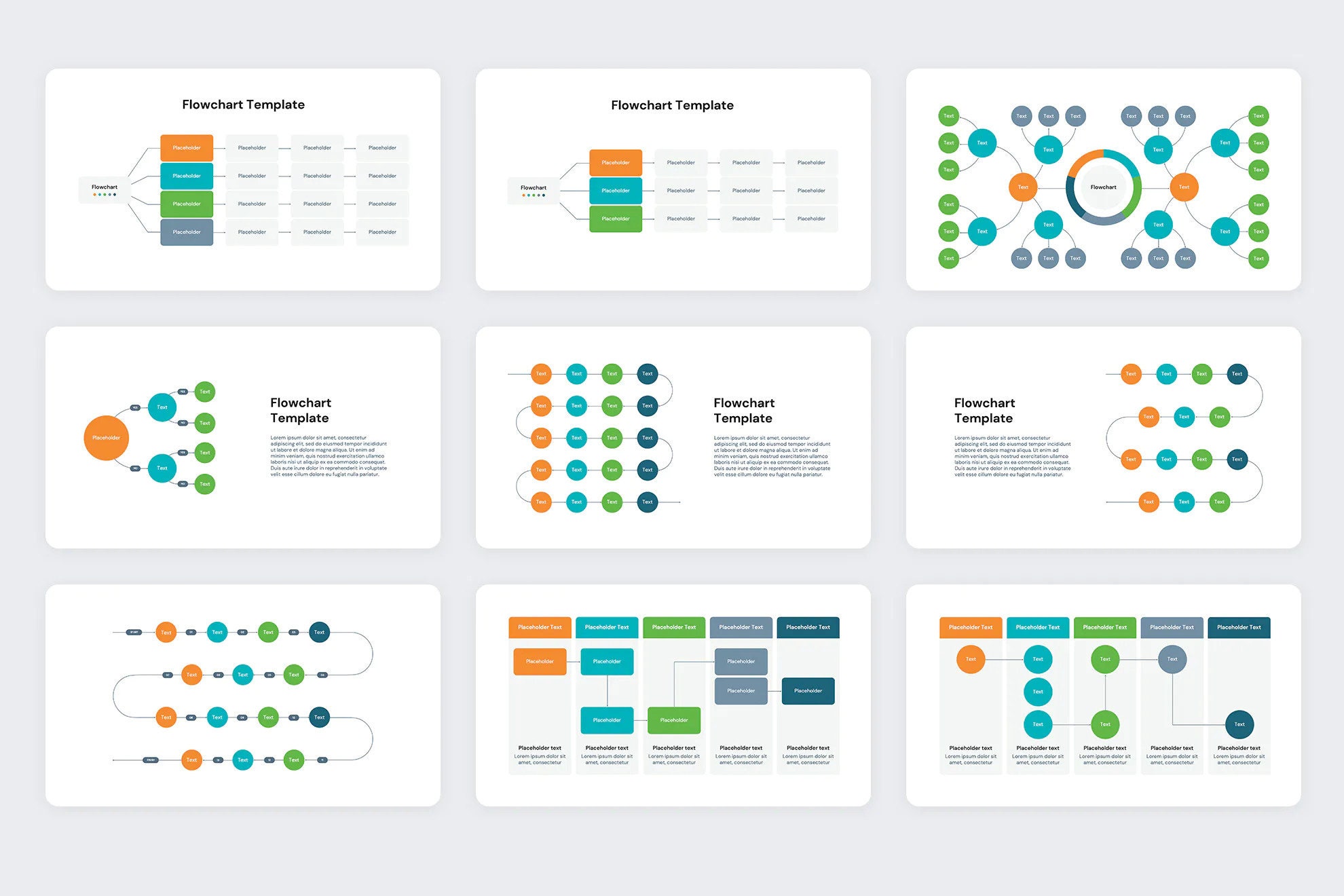 Flowchart Template Powerpoint