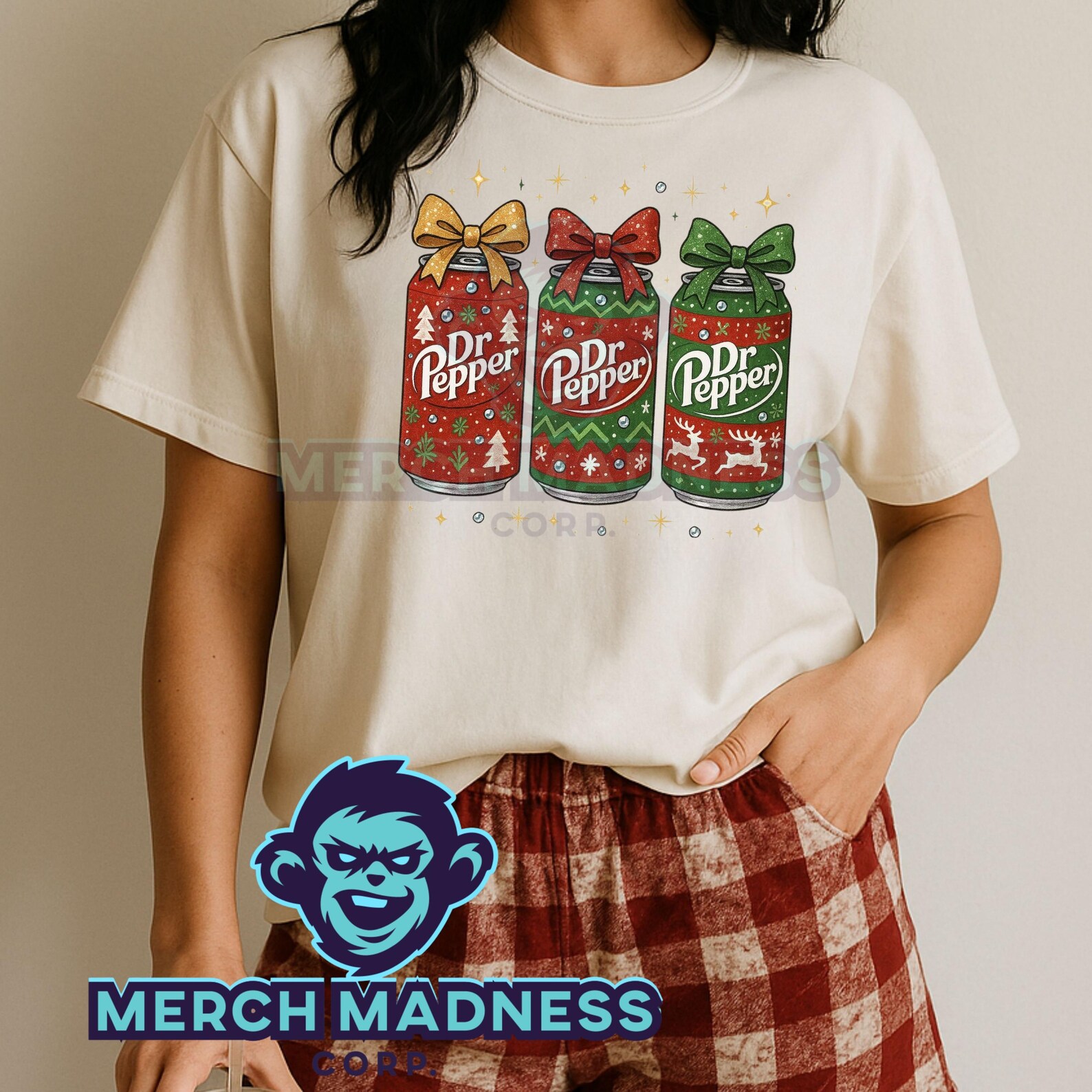 Dr Pepper Christmas PNG Sublimation | Holiday Soda Can Digital Download ...