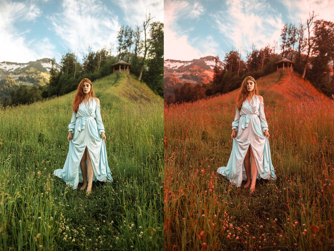 Fall Photoshop Action, Autumn Photoshop Action, Fall Preset, Autumn ...