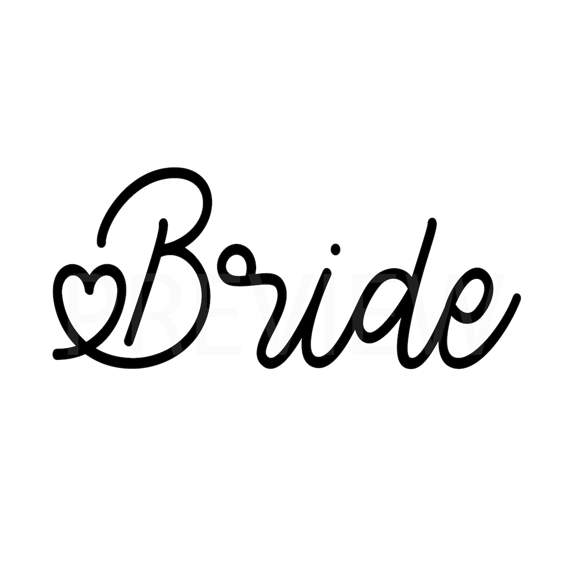 Bride SVG File, Bride Svg File for Cricut, Wedding Svg, Bride Svg Cut ...