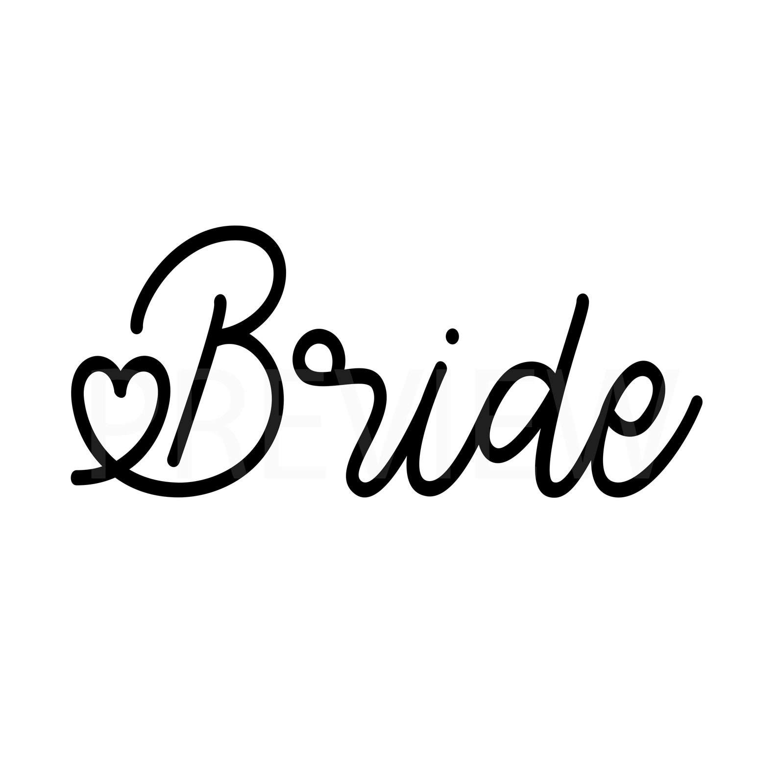 Bride SVG File, Bride Svg File for Cricut, Wedding Svg, Bride Svg Cut ...