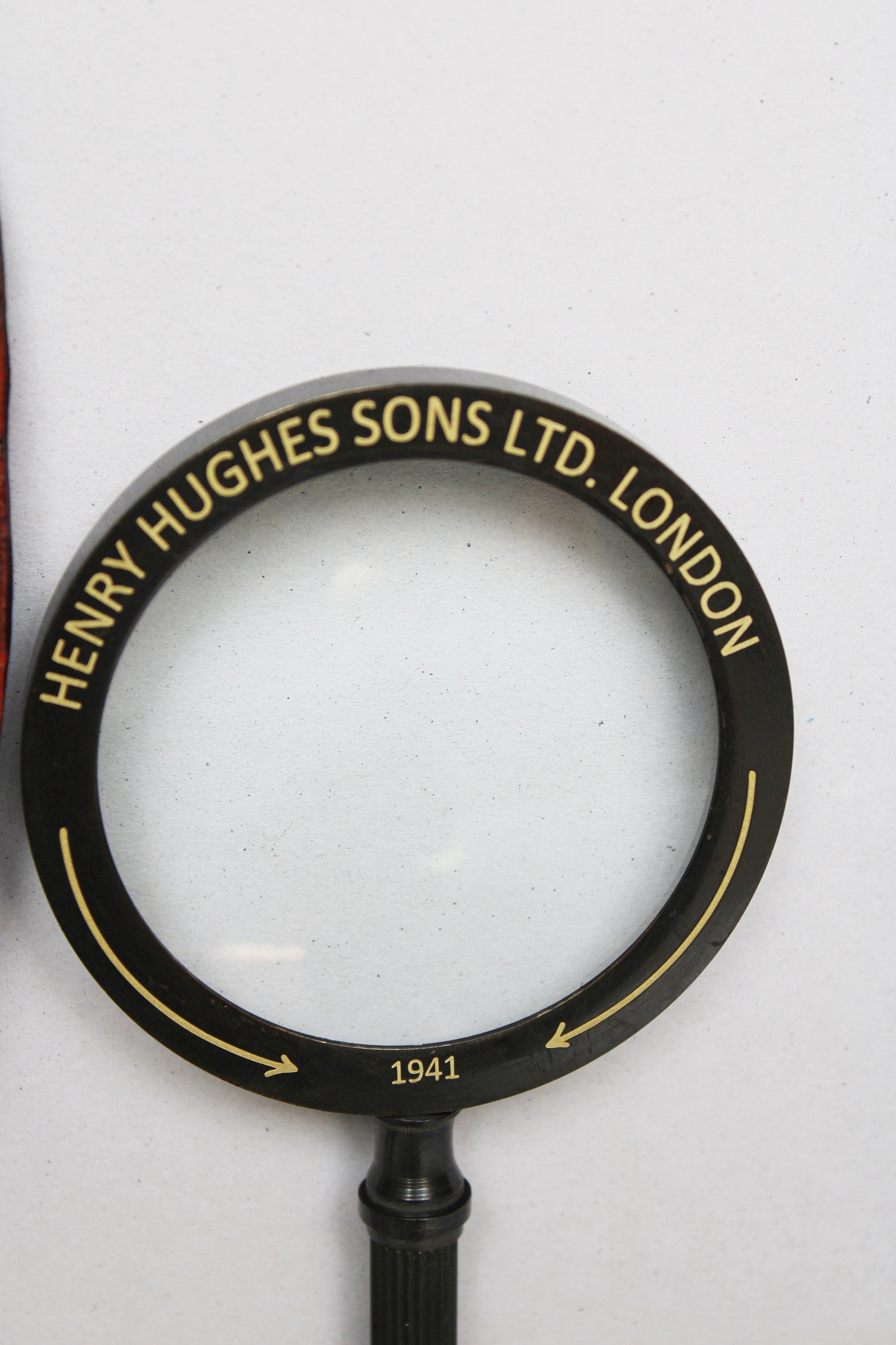 Engraved Magnifying Glass With Leather Cover - Etsy