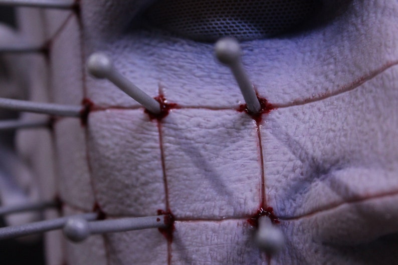 Pinhead Hellraiser Silicone Mask,cosplay Inferno,pinhead Ghost Scary ...