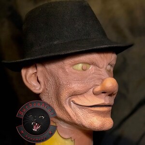 Silicone Clown Mask. Movie ~ Halloween ~ Human Prosthetic ~ Realistic ...