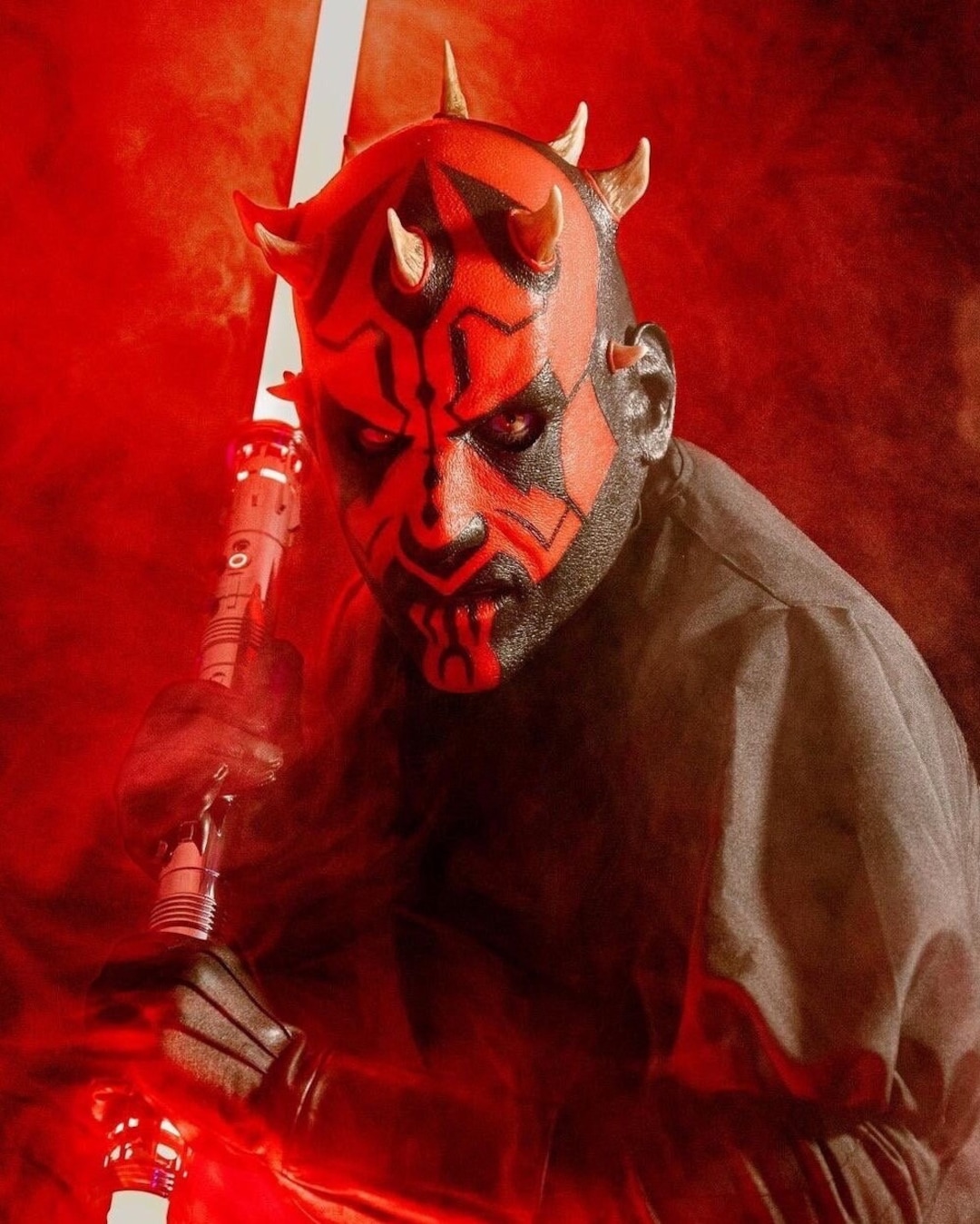 Darth Maul Silicone Mask. Movie ~ Halloween ~ Human Prosthetic ...