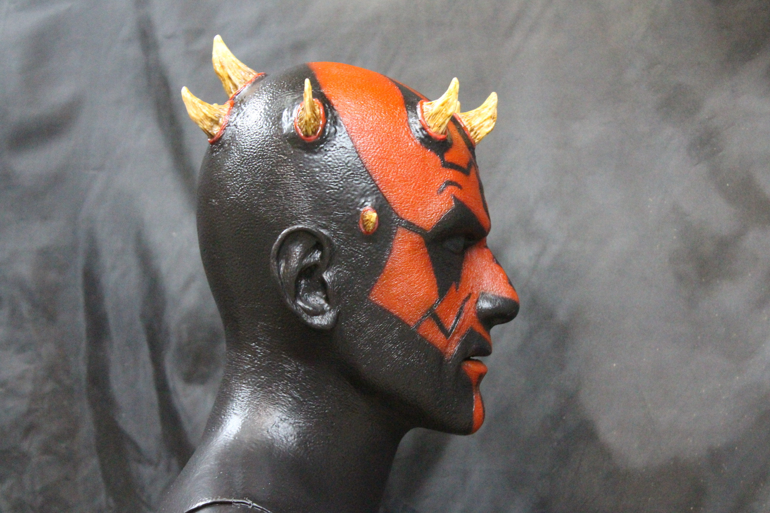 Darth Maul Silicone Mask. Movie Halloween Human - Etsy