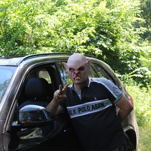 Silicone Vampire Mask. Movie ~ Halloween ~ Human Prosthetic ~ Realistic ...