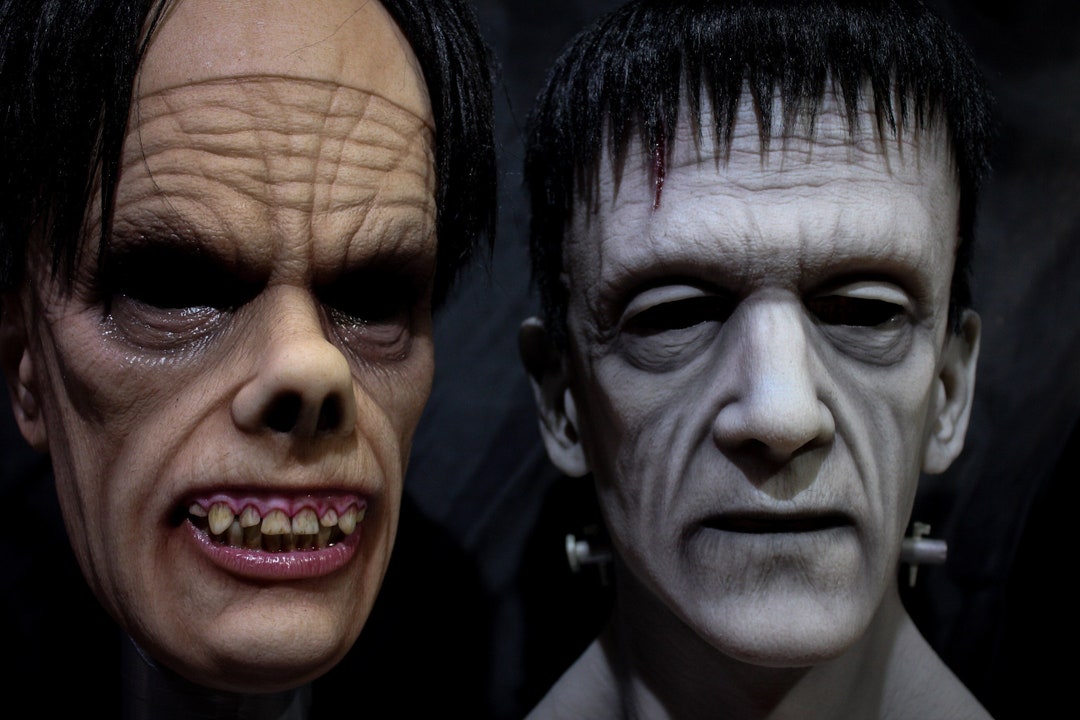 Frankenstein's Silicone Mask. Movie ~ Halloween ~ Human Prosthetic ...