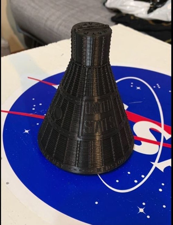 Mercury Redstone Space Capsule Bank - Etsy
