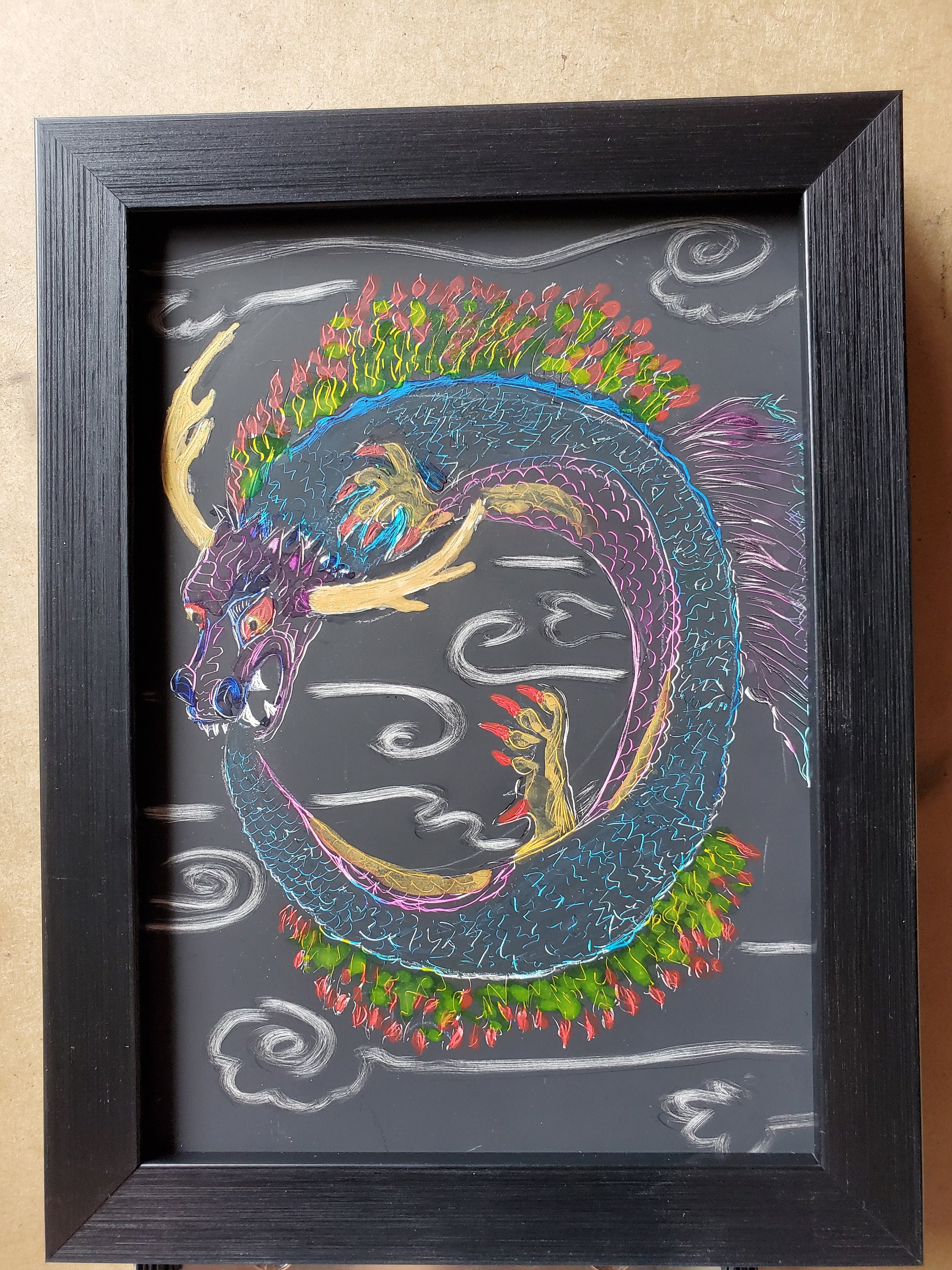 The Dragon Uroboros | Etsy