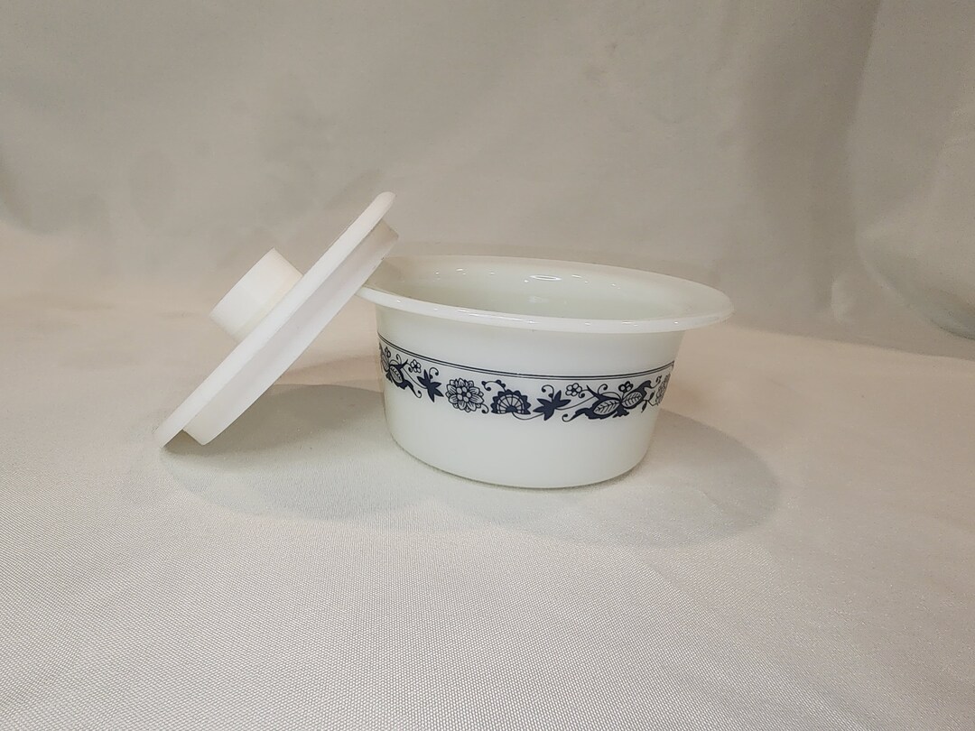 Vintage Charm Restored: Replica Pyrex Round Butter Dish Lid - Etsy