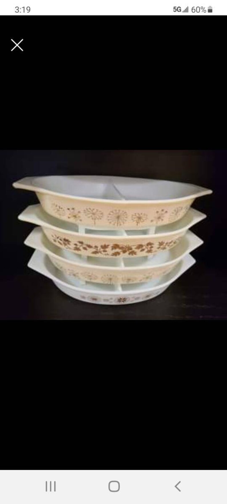 Pat.pend. Pyrex Divided Casserole Dish Stands | Etsy