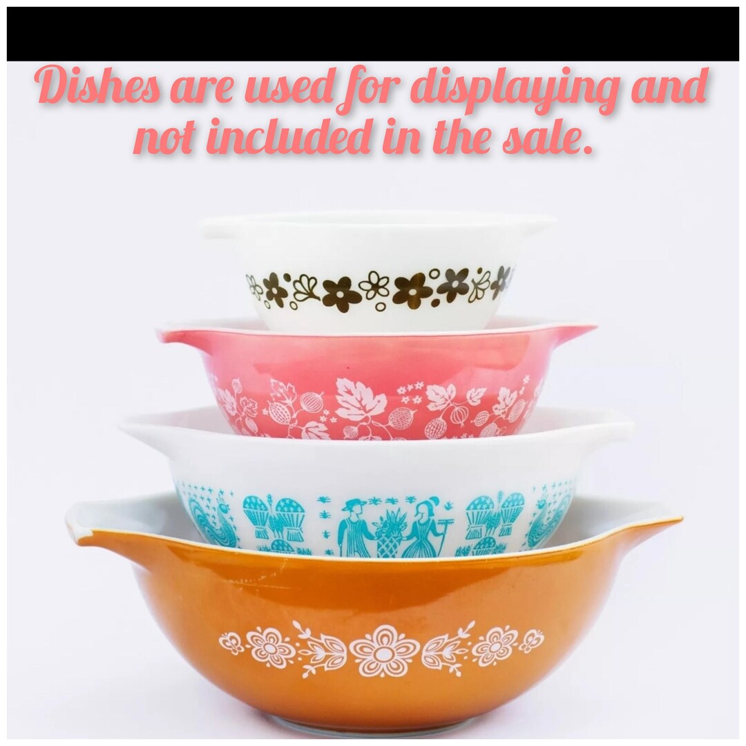 Set of 3 Patented 8.5" Pyrex Displays Stands /lifts for Cinderella and ...