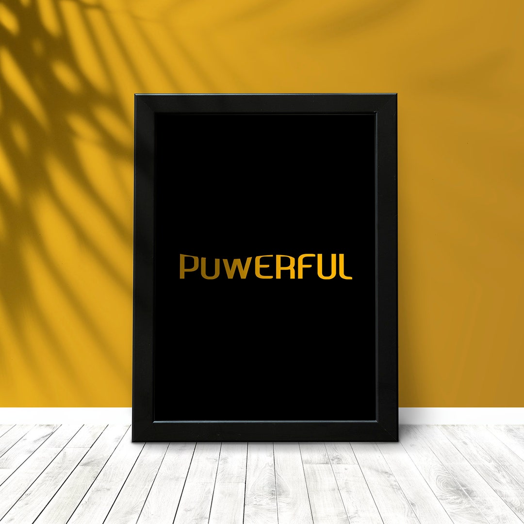 Positive Word - Powerful A5 (print Ready) / Inspirational Affirmations ...