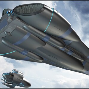 Yoshida - Stealth Ship: Starship Poster Map for Coriolis and Other Sci ...