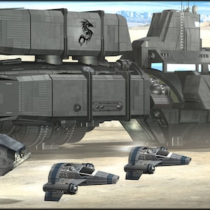 Drake - Exploration Vessle: Starship Poster Map. Deckplans for ...