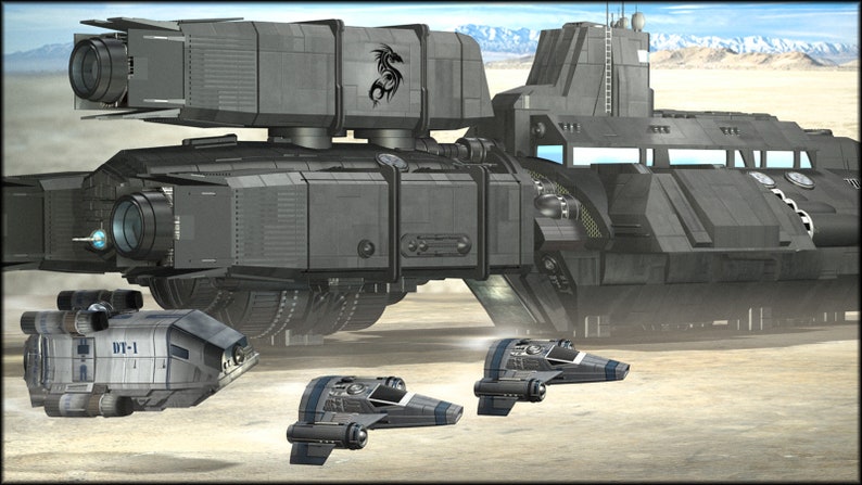 Drake Exploration Vessle: Starship Poster Map. Deckplans for - Etsy