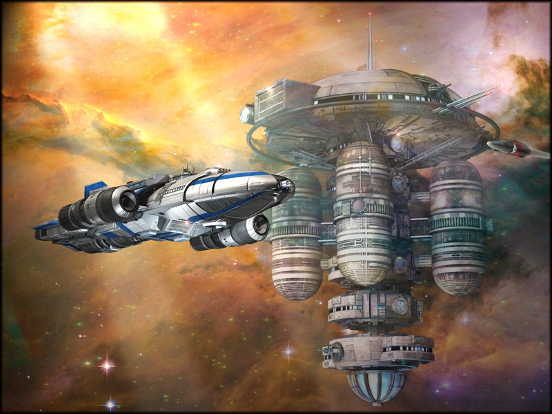 Vanguard Station - Listening Post: Starship Miniature for Starfinder, A ...