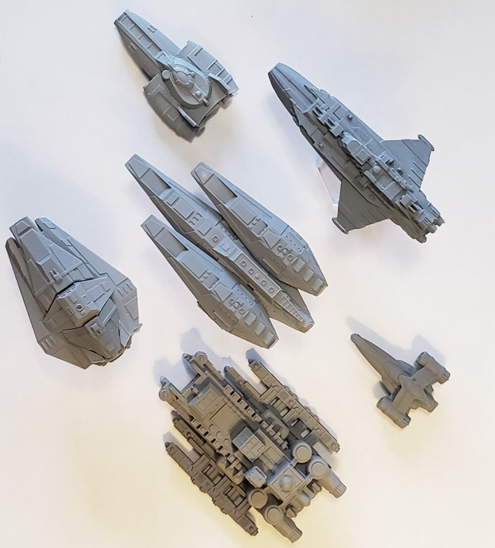Trinity Integrated Carrier: Starship Miniatures for - Etsy