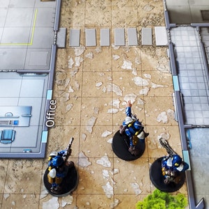 L7 Bar & Grill: Sci-fi Setting Poster Map for Starfinder, Star Wars ...