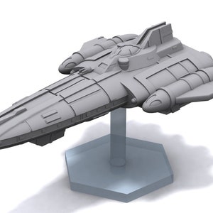 Praetorian Patrol Boat: Starship Miniature for Starfinder A | Etsy