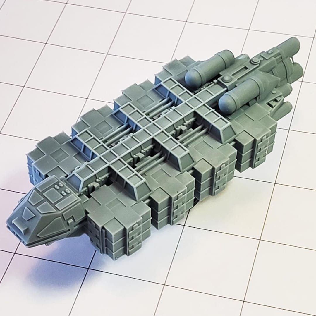 NERO - Cargo Ship: Starship Miniature for Starfinder, A Billion Suns ...