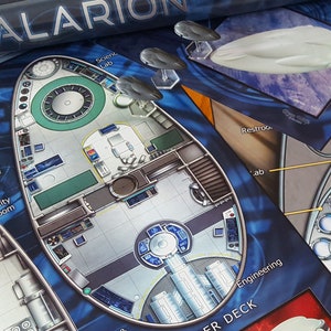 Mercury & Talarion: Hybrid Starship Deckplans for Starfinder, the Star ...