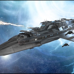 Mourning Wolf - Light Cruiser: Starship Miniature for Starfinder, A ...