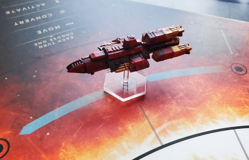 Drake Explorer: Starship Miniature for Starfinder A Billion - Etsy