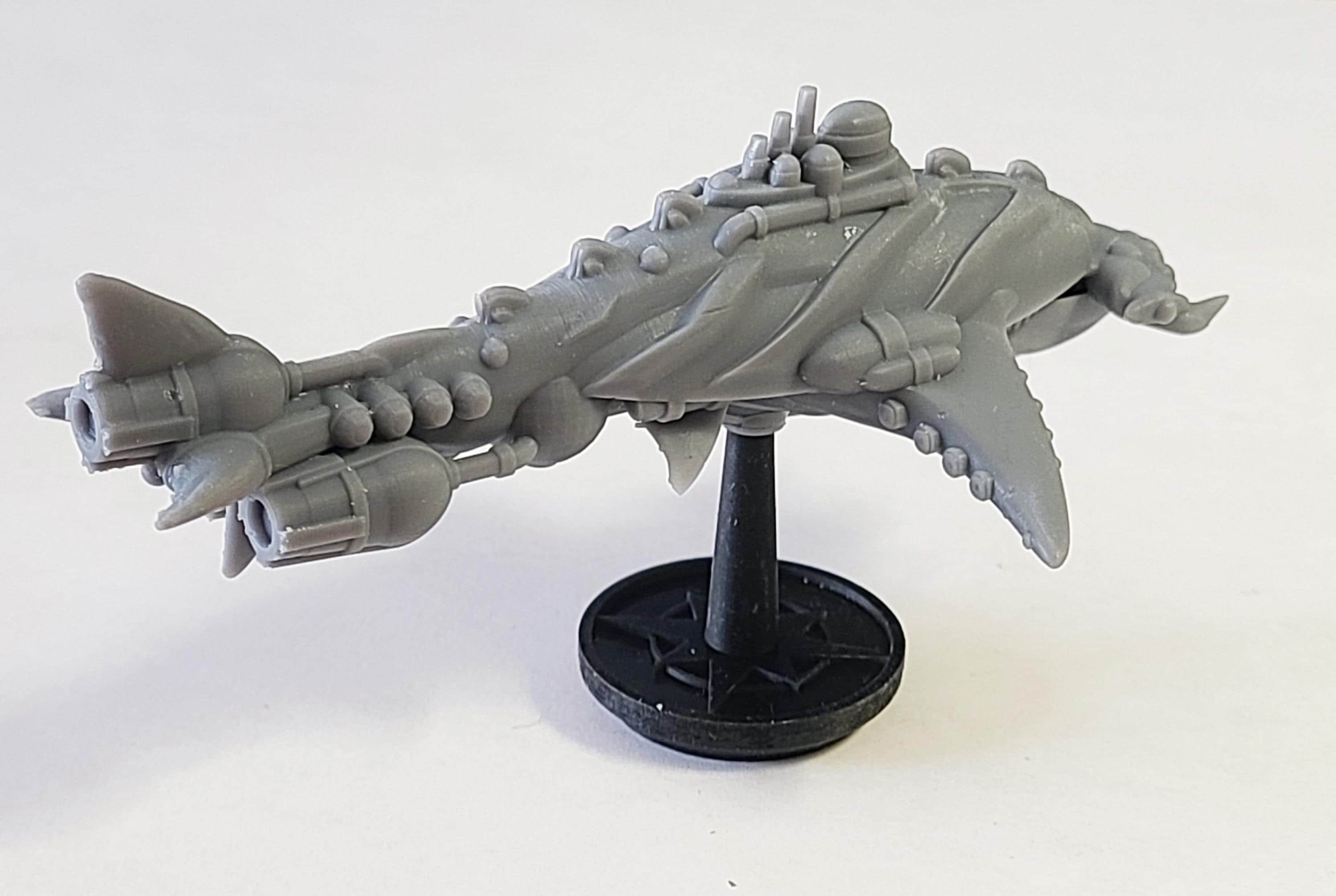 V'lar Hammerhead - Alien Battleship: Spaceship Miniature for Starfinder ...