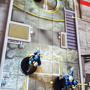 Jade, Remora, & CV225: Starship Poster Maps. Deckplans for Starfinder ...