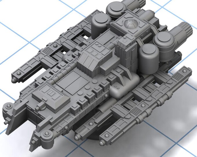 Kagekumo Salvage Ship: Starship Miniature for Starfinder, A Billion ...