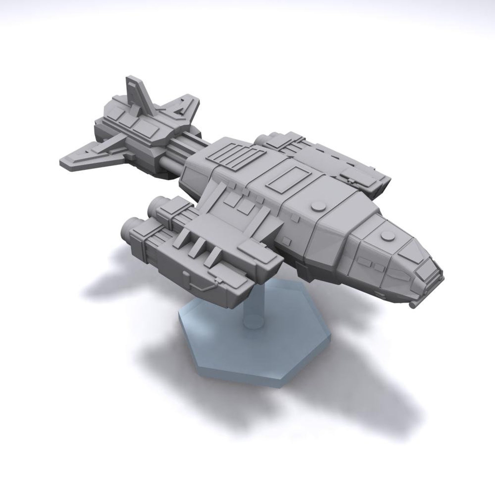 Hikari Transport: Starship Miniature for Starfinder A - Etsy