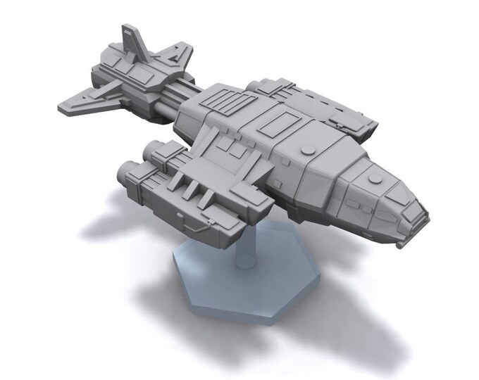 Hikari Transport: Starship Miniature for Starfinder A - Etsy