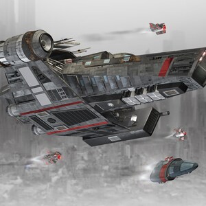 Quixote & Coyote: Starship Deckplans for Starfinder, the Star Wars RPG ...