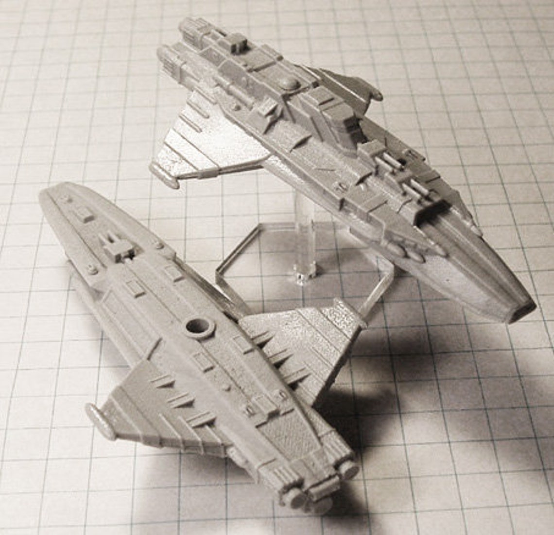 Mourning Wolf Light Cruiser: Starship Miniature for - Etsy