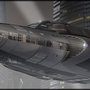 Grendel Free Trader: Starship Poster Map. Deckplans for Starfinder, the ...