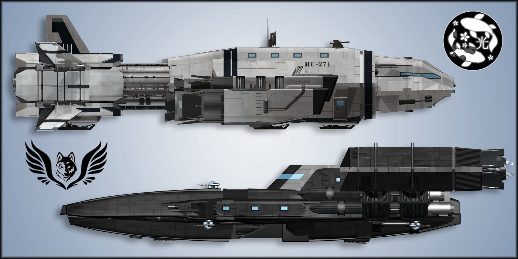 Jinda Wolf & Hikari: Starship Deckplans for Starfinder the - Etsy UK