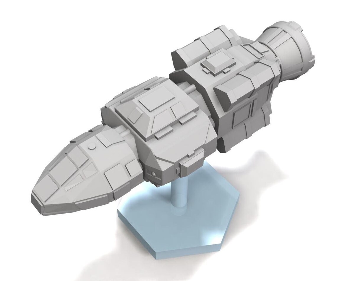 Cervantes Light Frigate: Starship Miniature for the Expanse - Etsy