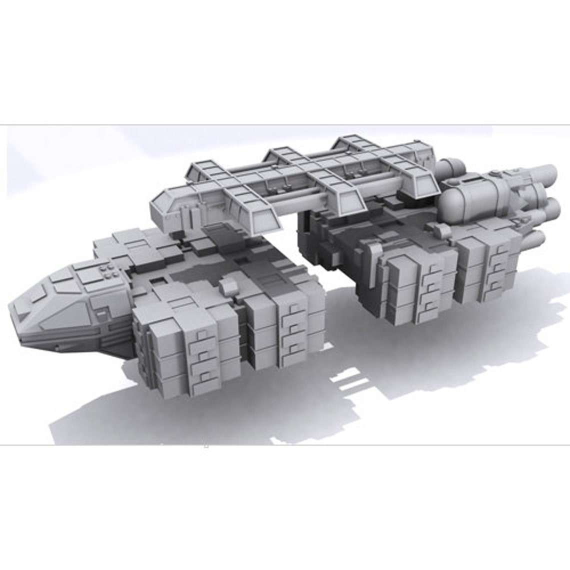 NERO Cargo Ship: Starship Miniature for Starfinder A - Etsy Australia