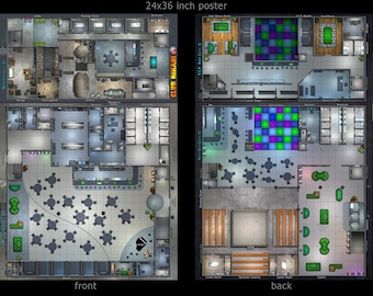 Yoshida Stealth Ship: Starship Miniature for Starfinder A - Etsy