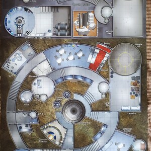 House Overlund: Sci-fi Setting Poster Map for Starfinder, Star Wars ...