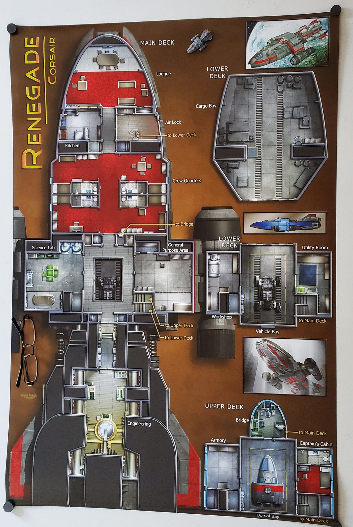 Renegade - Corsair: Starship Maps for the Serenity RPG and Other Sci-fi ...