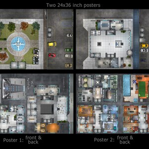 Anderson Place: Sci-fi Setting Poster Map for Starfinder Star - Etsy