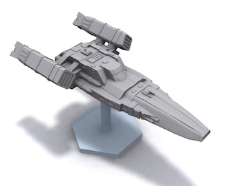 Exeter Tramp Freighter: Starship Miniature for Starfinder A - Etsy