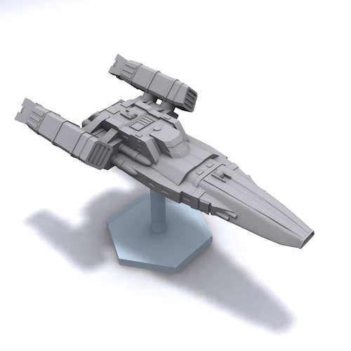 Hikari Transport: Starship Miniature for Starfinder A - Etsy