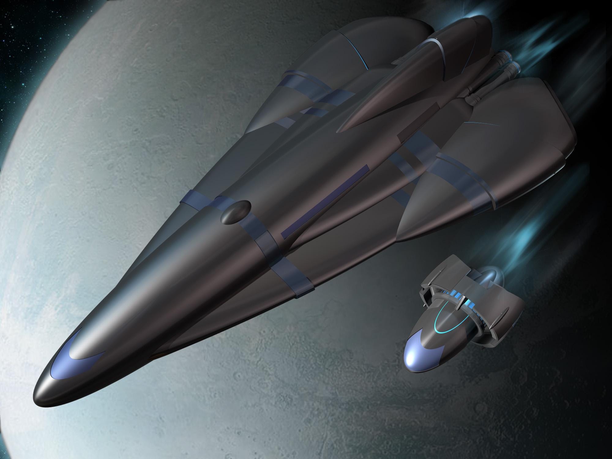 Yoshida - Stealth Ship: Starship Miniature for Starfinder, A Billion ...