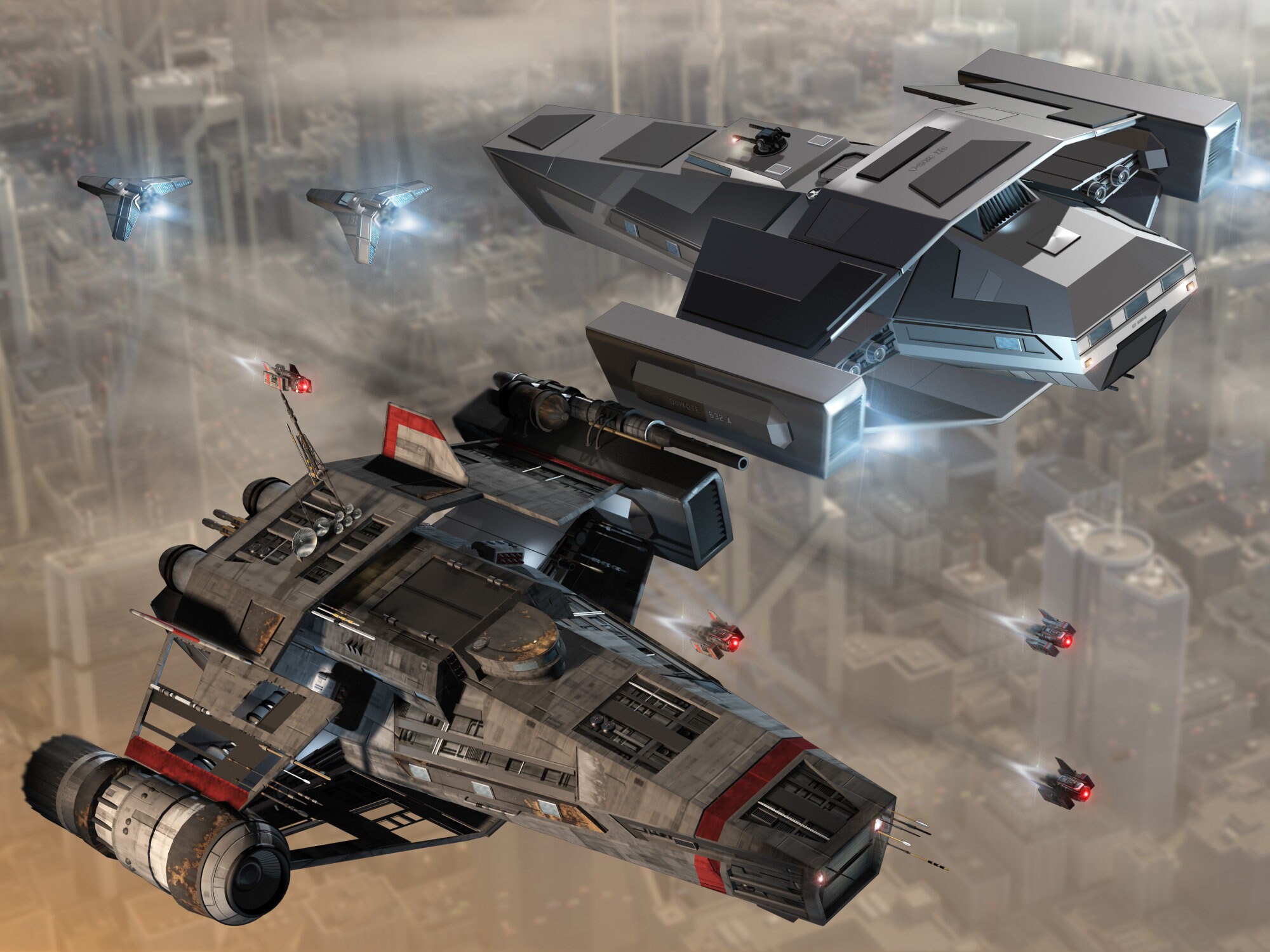 Quixote & Coyote - Justicar and Reaver: Starship Maps for GURPS Space ...