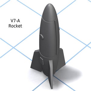 Rocketships & Flying Saucers - Retro Sci-fi Miniatures - Etsy
