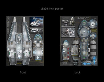 Sci Fi Space Stations Deck Plans